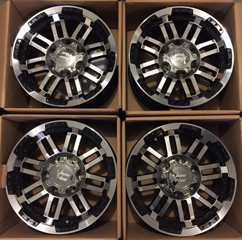 16" Vision rims 6x5.5 lug pattern for Sale in Seattle, WA - OfferUp