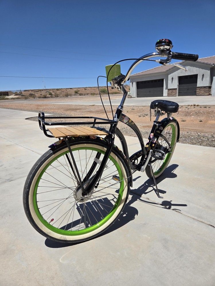 Electra Sugar Skull Beach Cruiser 2017 3i - Ladies for Sale in Peoria ...