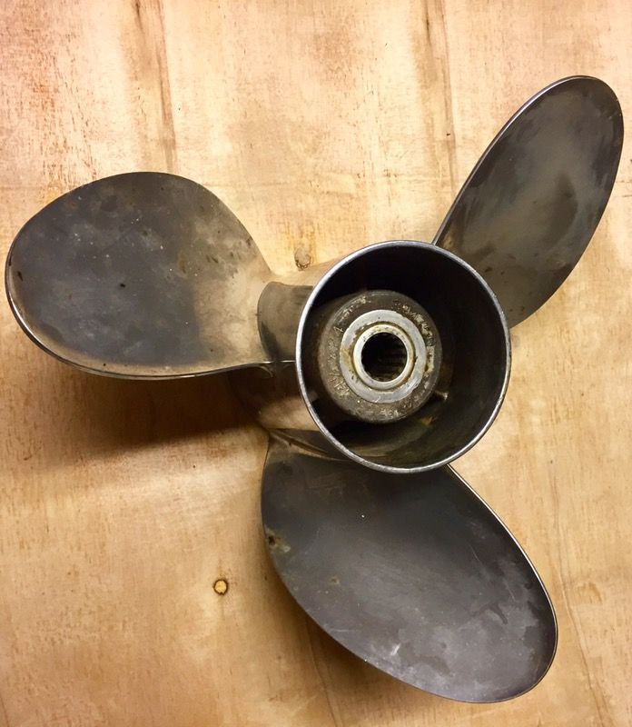 Raker Stainless Prop #394755. 14.5" x 24 pitch *Retail Price $620.99 ...