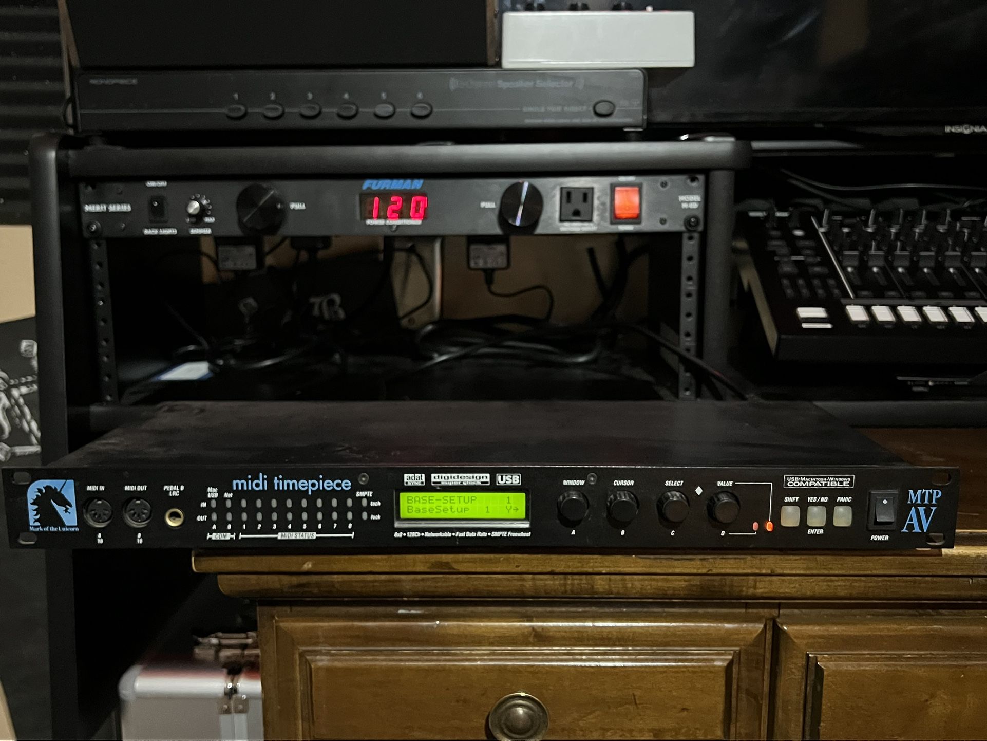 MOTU MTP-AV USB Version Interface MIDI TimePiece AV for Sale in ...
