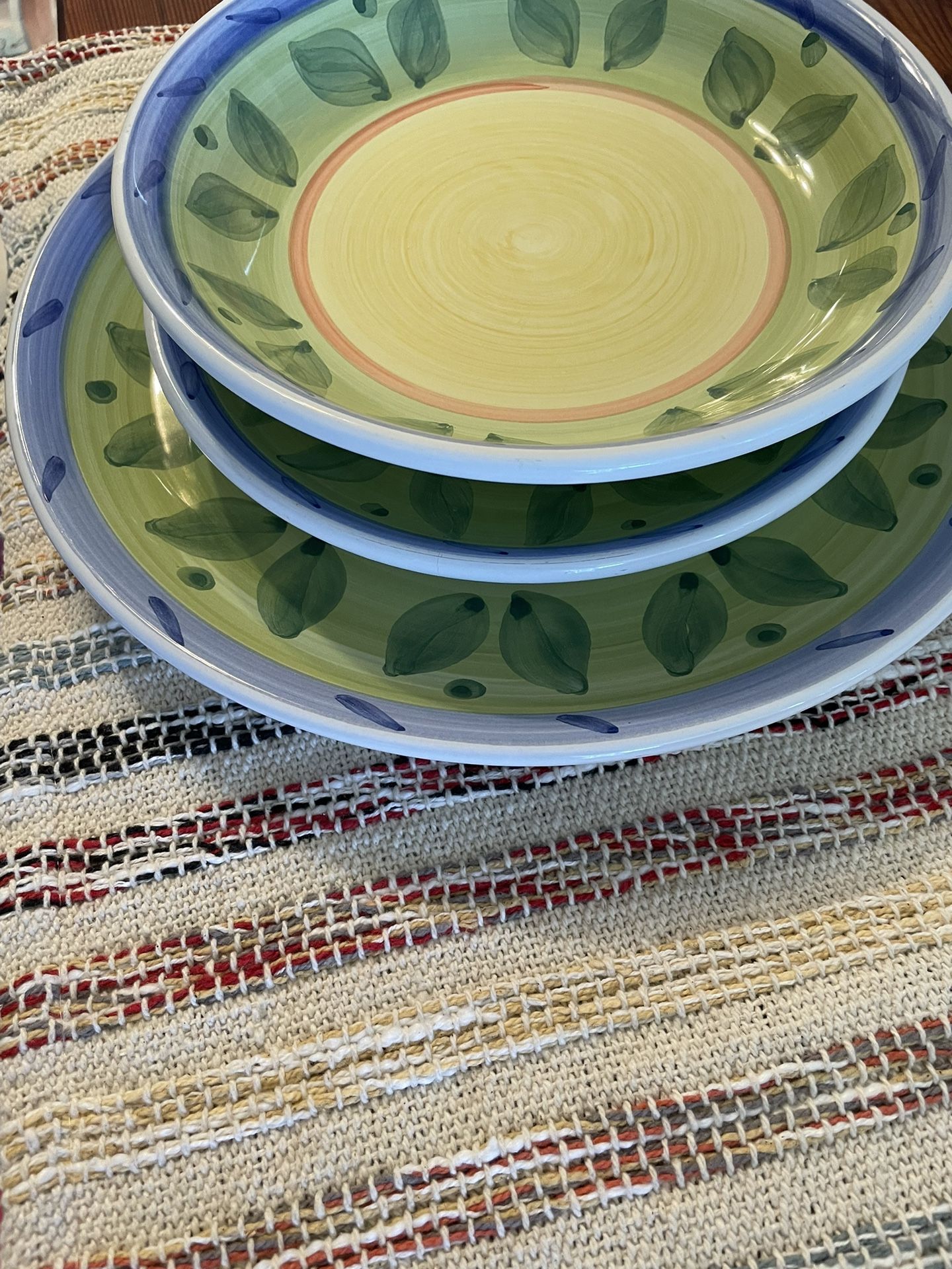 Caleca Girasole Dinnerware. 130 OBO for Sale in Salinas, CA - OfferUp