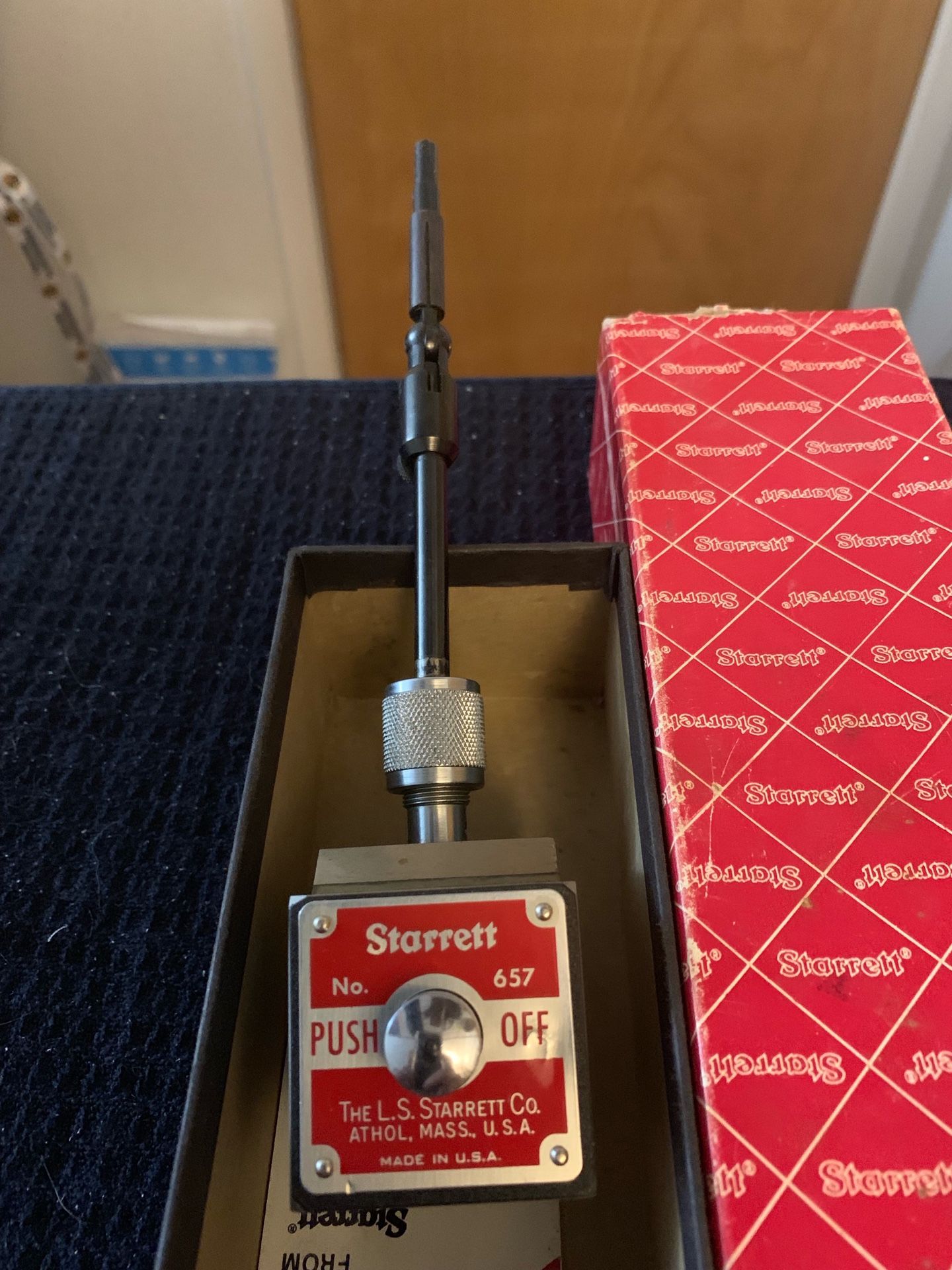 Starrett Magnetic Base for Dial indicator for Sale in Las Vegas, NV ...