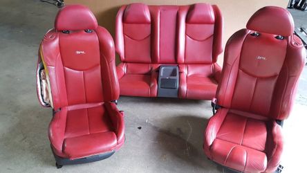 Infiniti G37 Coupe Red Interior