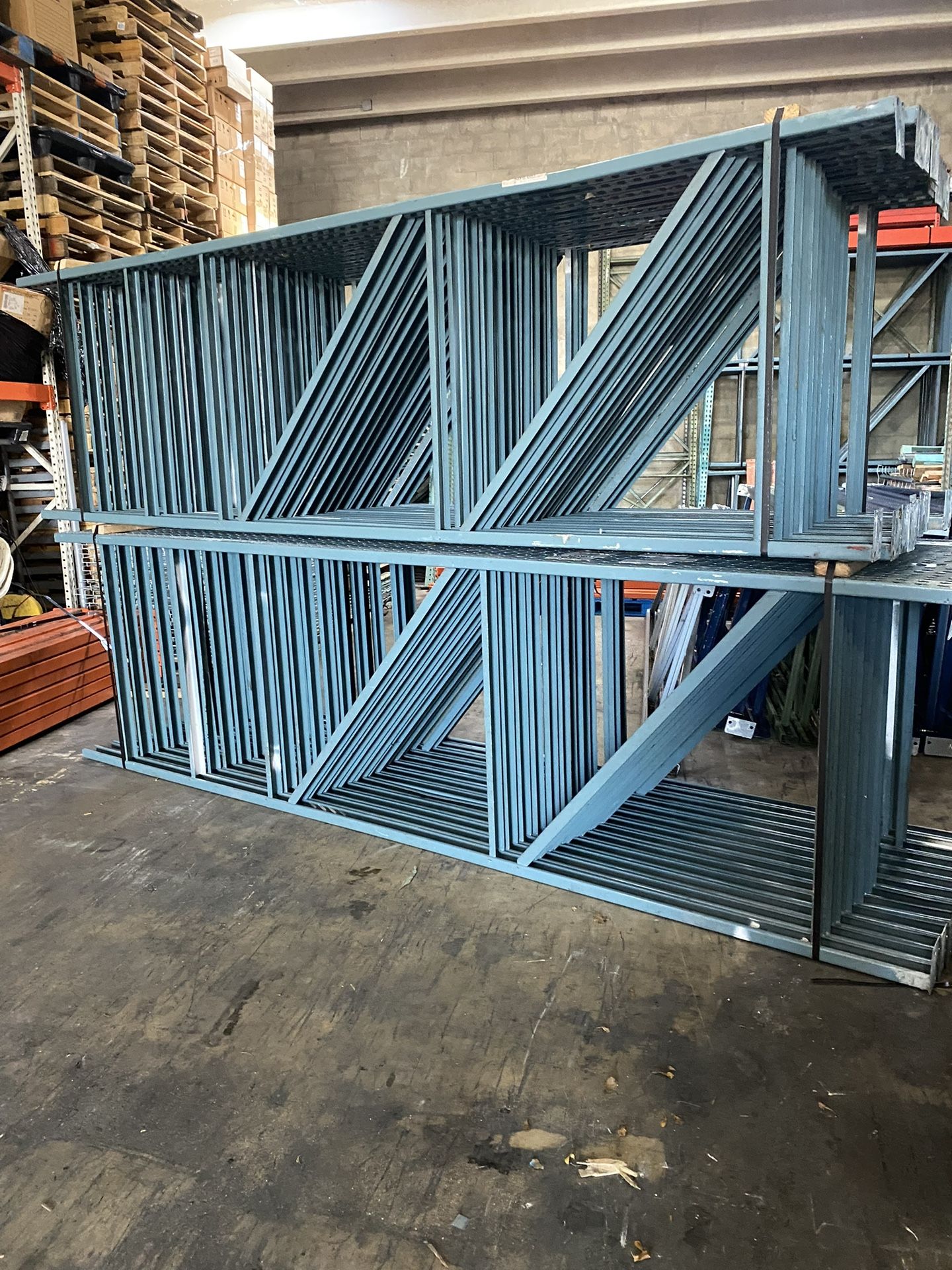 Pallet Racks Upright Beams Wire Decks Warehouse Shelving for Sale in ...