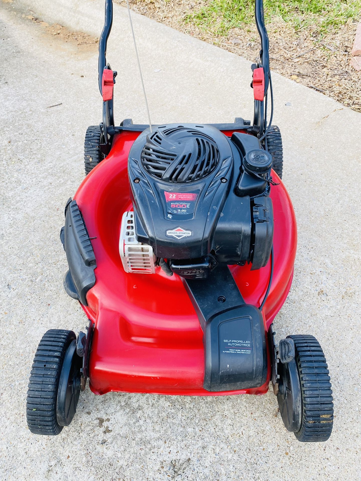 Craftsman 22 Self Propelled Lawn Mower NO BAG Lawn Garden