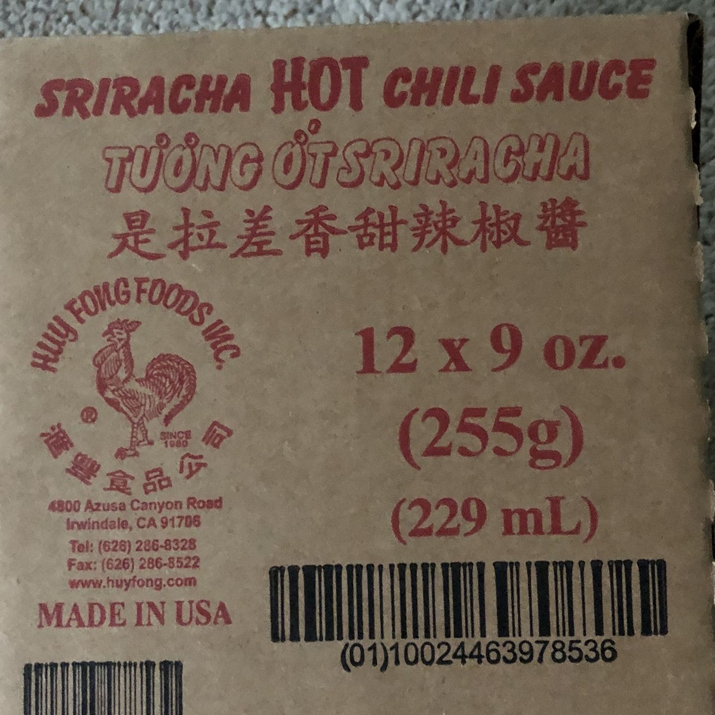 Sriracha Logo Vector