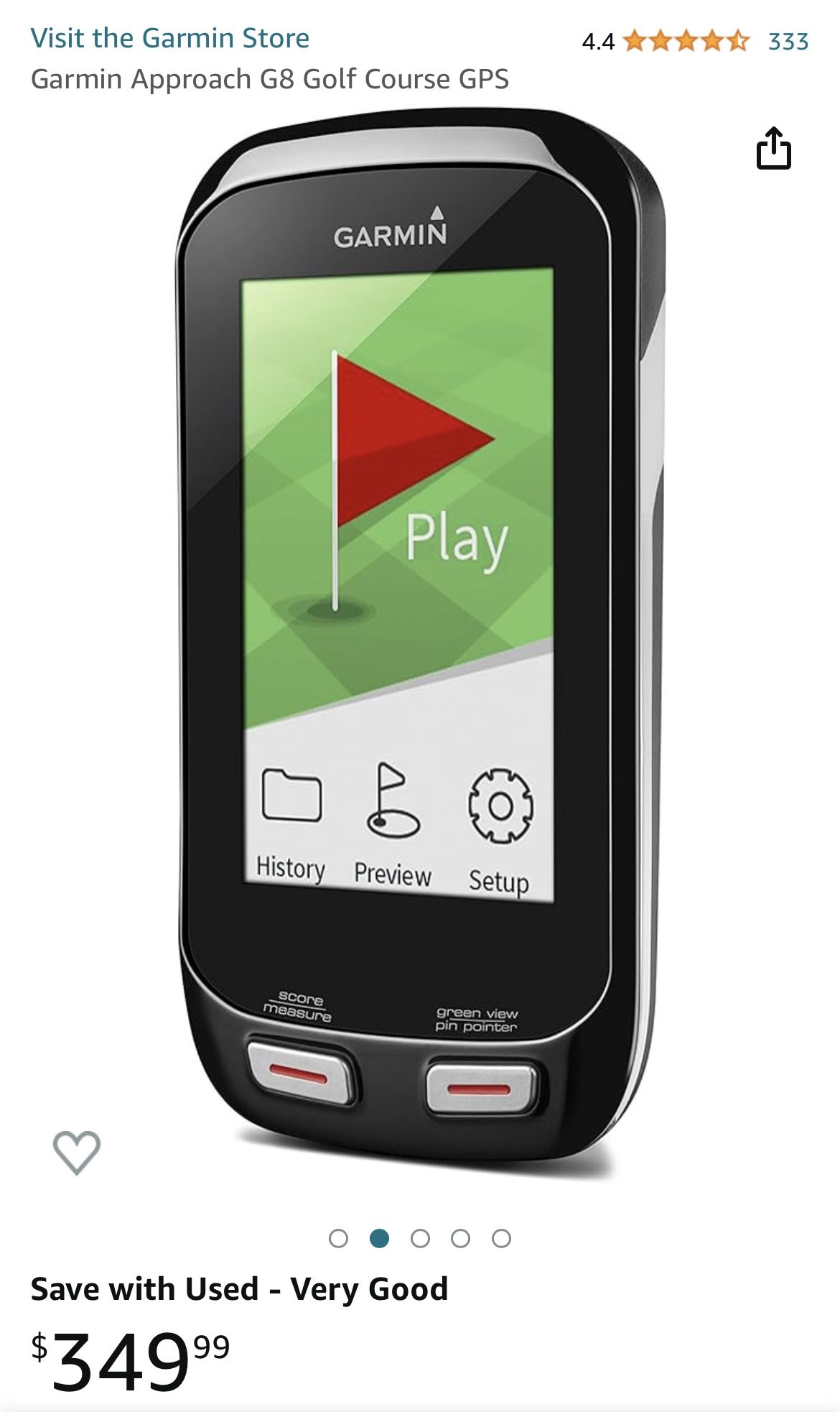 Garmin Approach G8 for Sale in Fremont, CA - OfferUp