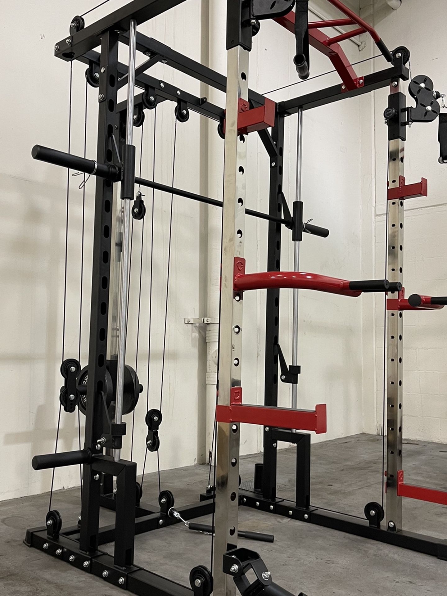 SMITH MACHINE/ SQUAT RACK/ POWER RACK/ PULLEY SYSTEM/ GYM EQUIPMENT ...
