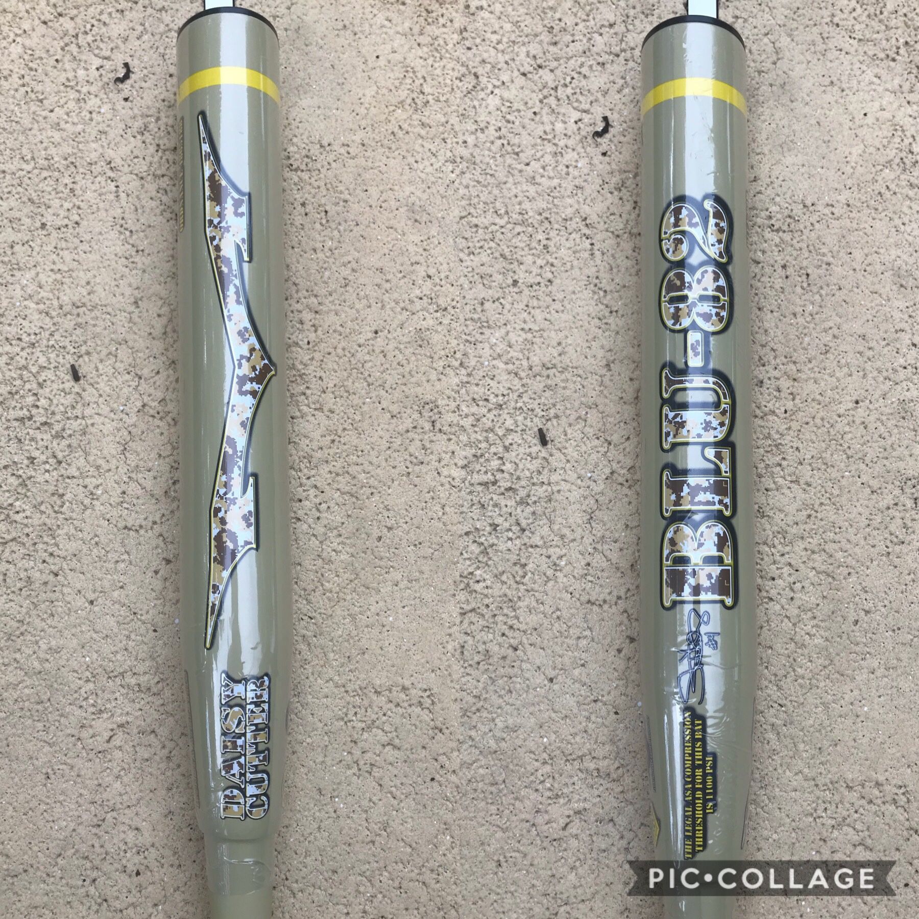 2019 Monsta Daisy Cutter Blu-82 ASA Slowpitch Softball Bat BRAND NEW IN ...