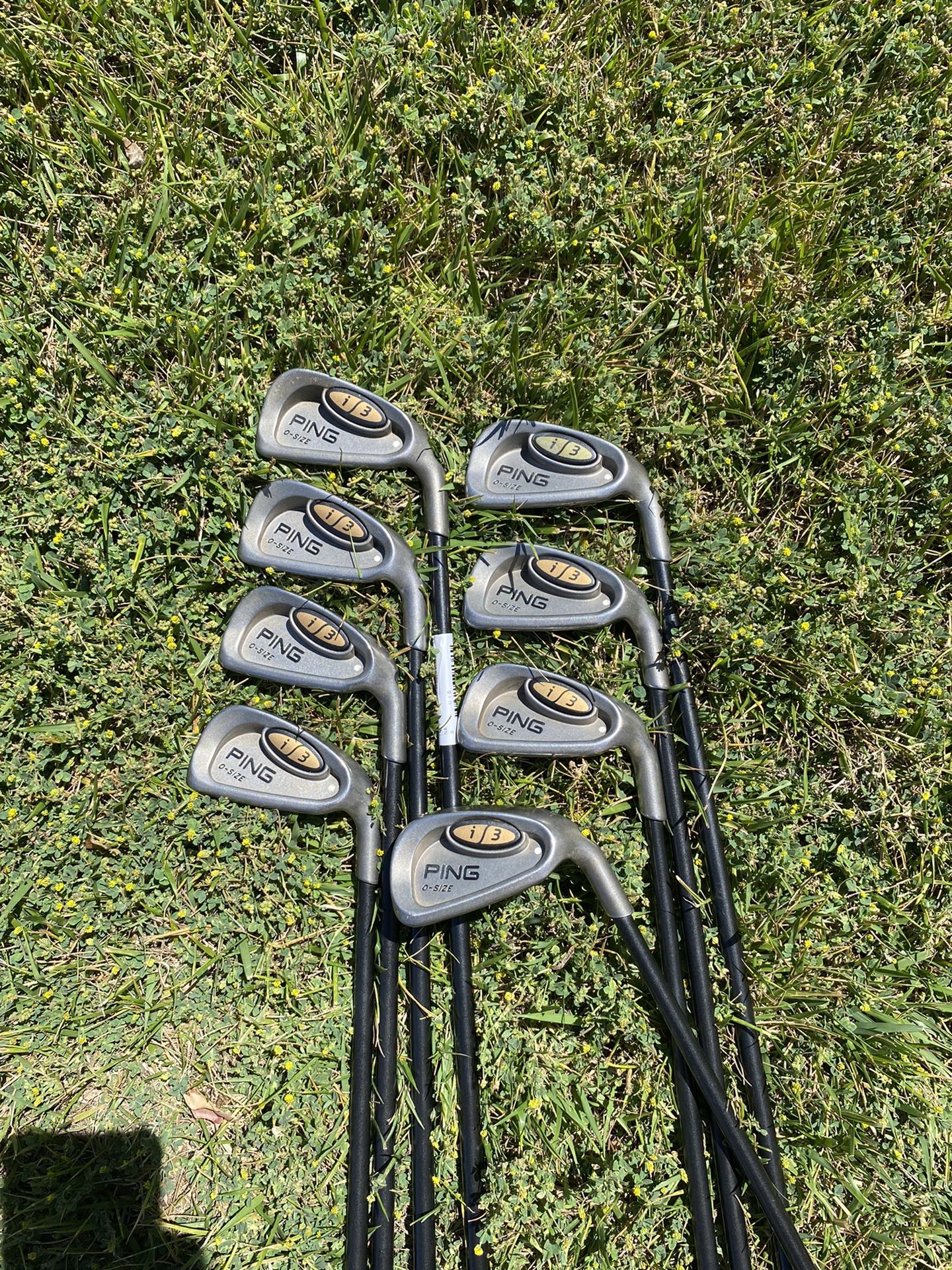 MINT CONDITION ***CUSTOM PING I3 O-SIZE OVERSIZE GOLF IRON SET 3-PW W ...