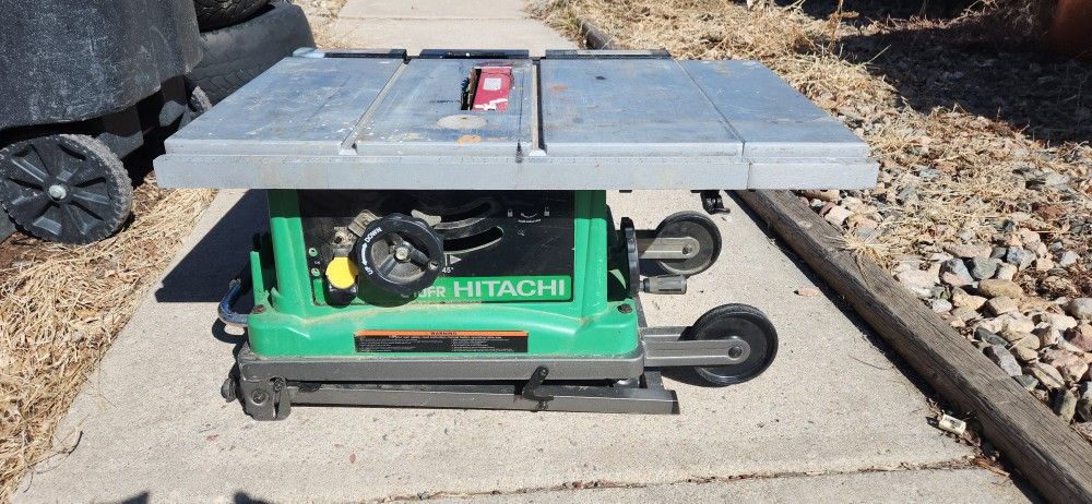 Hitachi jobsite table saw for Sale in Colorado Springs, CO - OfferUp