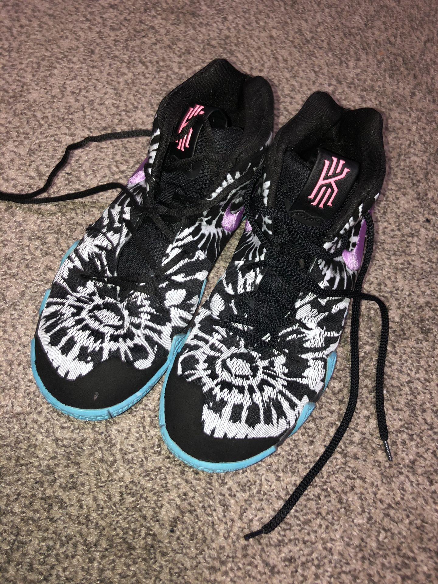 Kyrie 4 “Tie Dye” colorway basketball shoes for Sale in Beaverton, OR ...