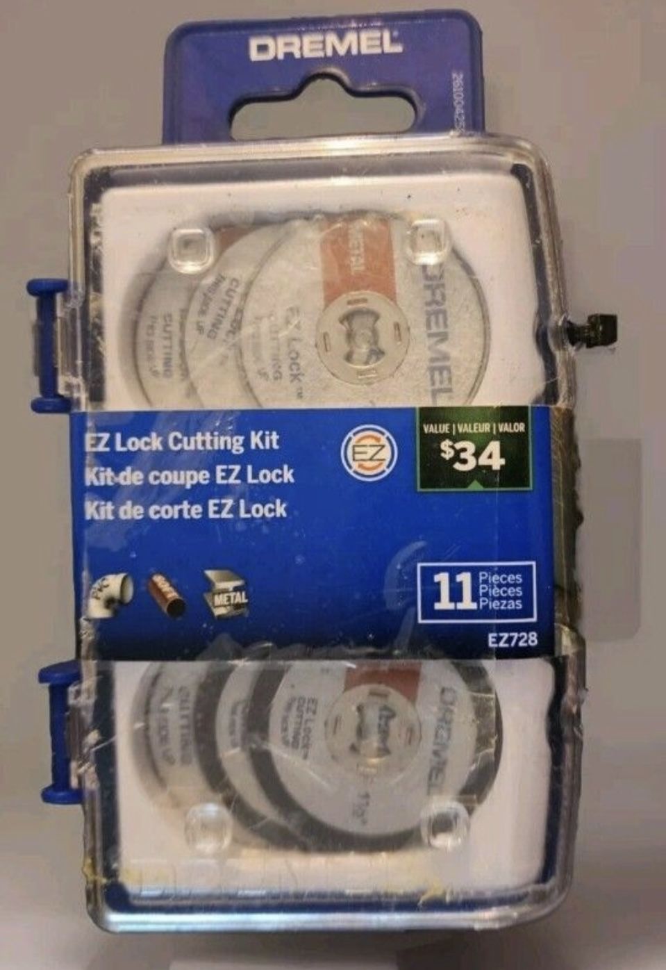 Dremel EZ Lock Cutting Kit 11 Pieces No. EZ72808 for Sale in San ...