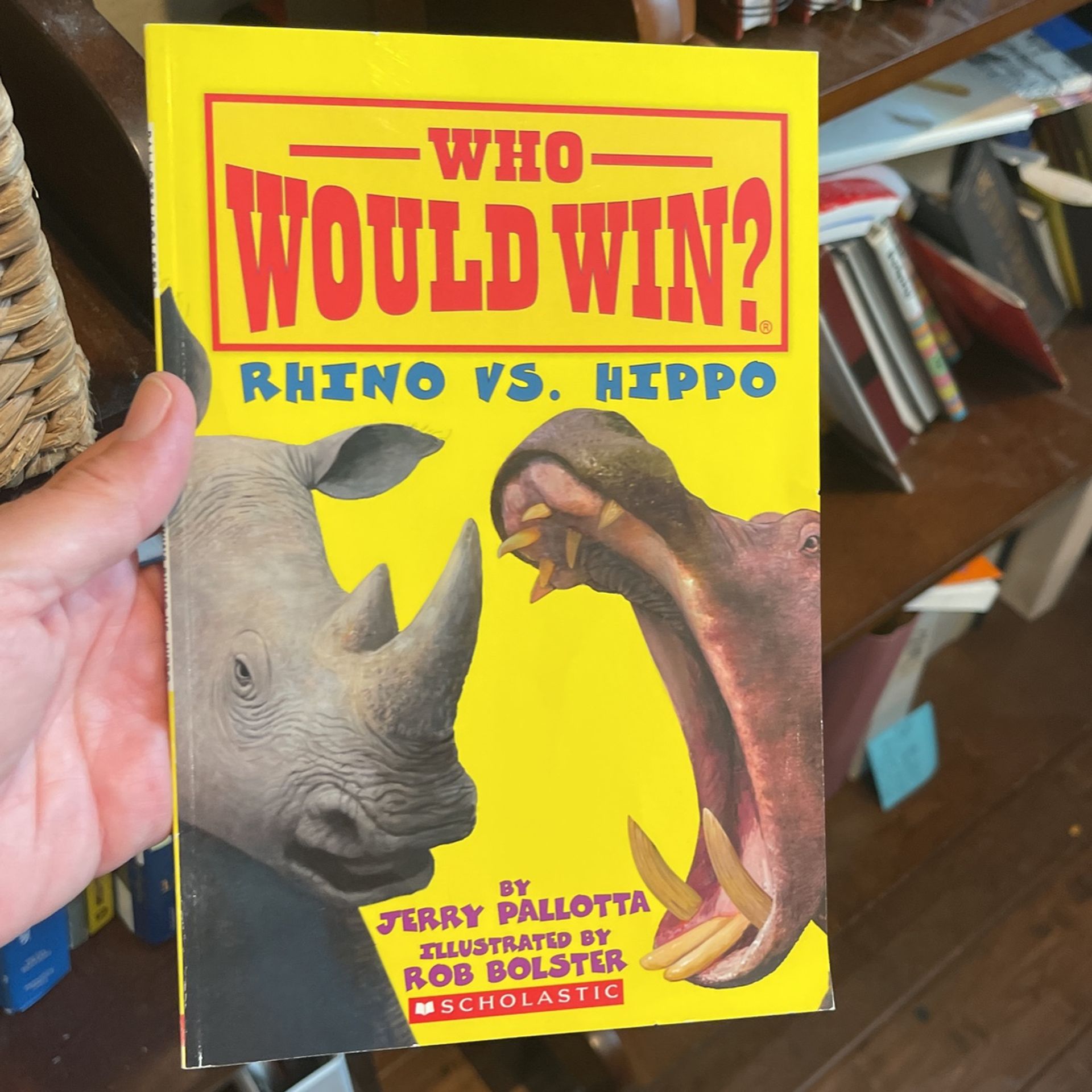 Rhino Vs Hippo Who Would Win Book