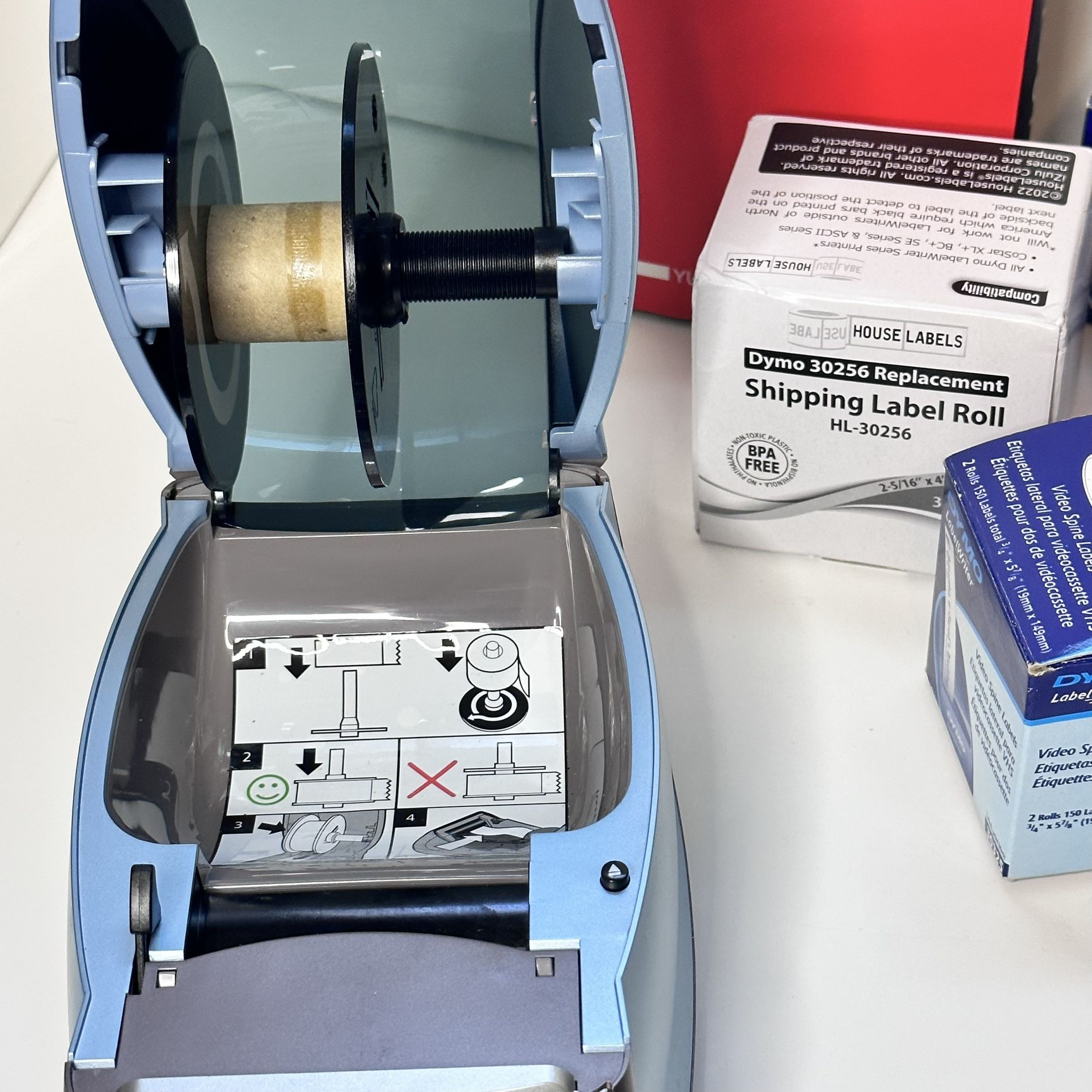 TESTED Dymo LabelWriter 400 thermal label printer 93089 +NEW power cord ...