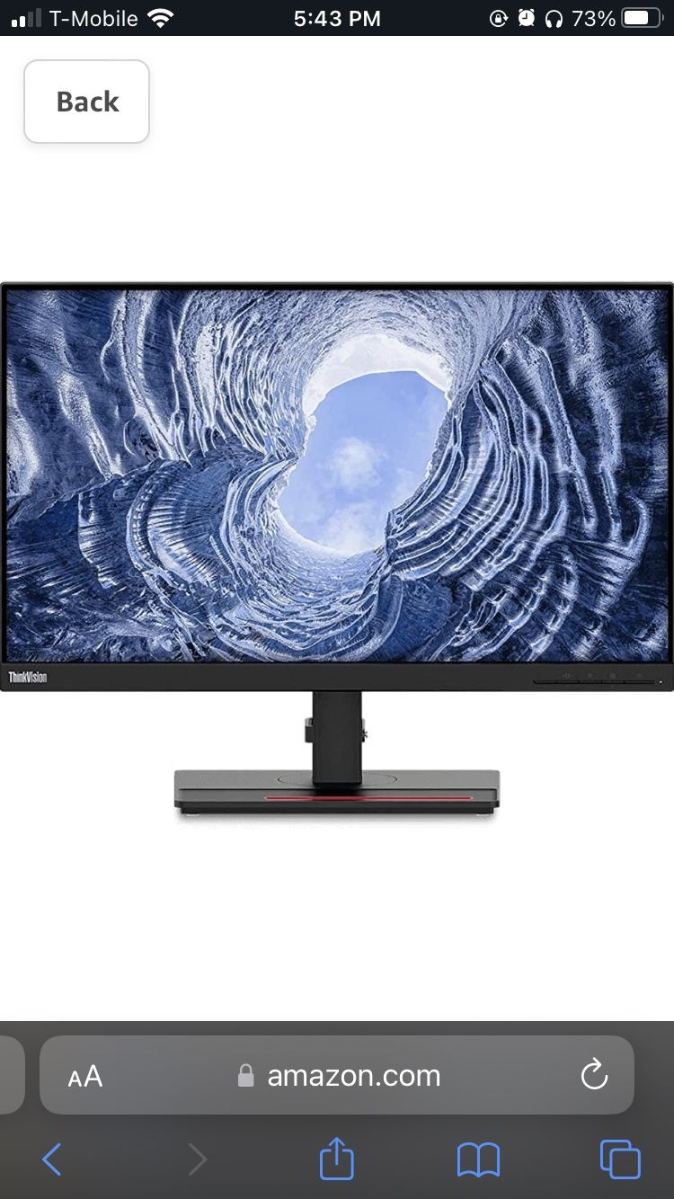 Lenovo ThinkVision T24i-20 monitor for Sale in City Of Industry, CA ...