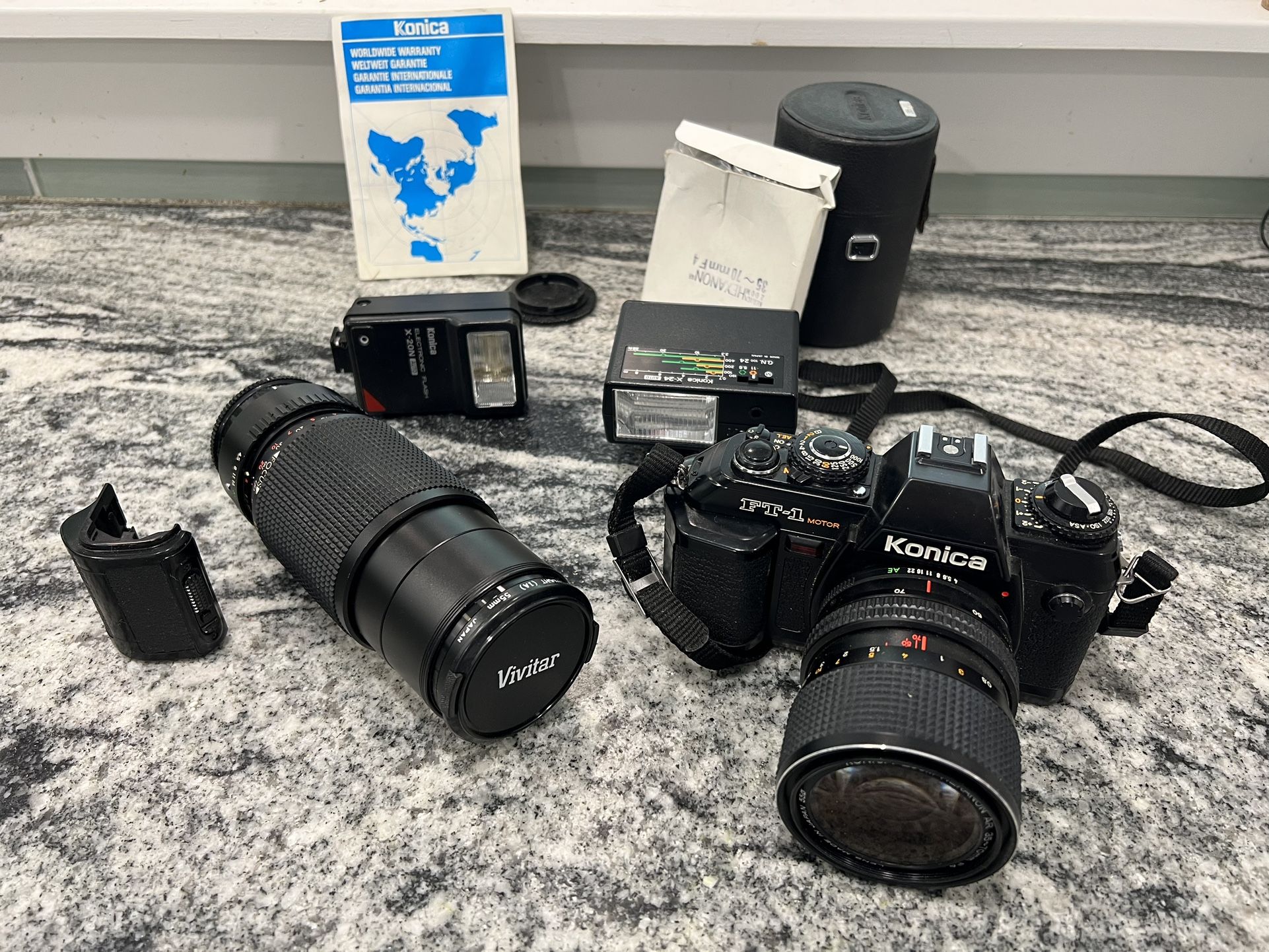 Konica Ft-1 Slr Camera Film for Sale in Guadalupe, AZ - OfferUp