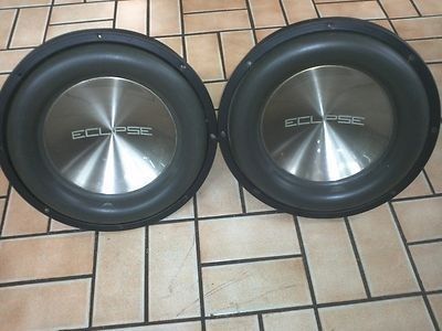 Eclipse SW9152 Dual 4 ohms 15" SW9100 Titanium DVC Series Subwoofer for ...