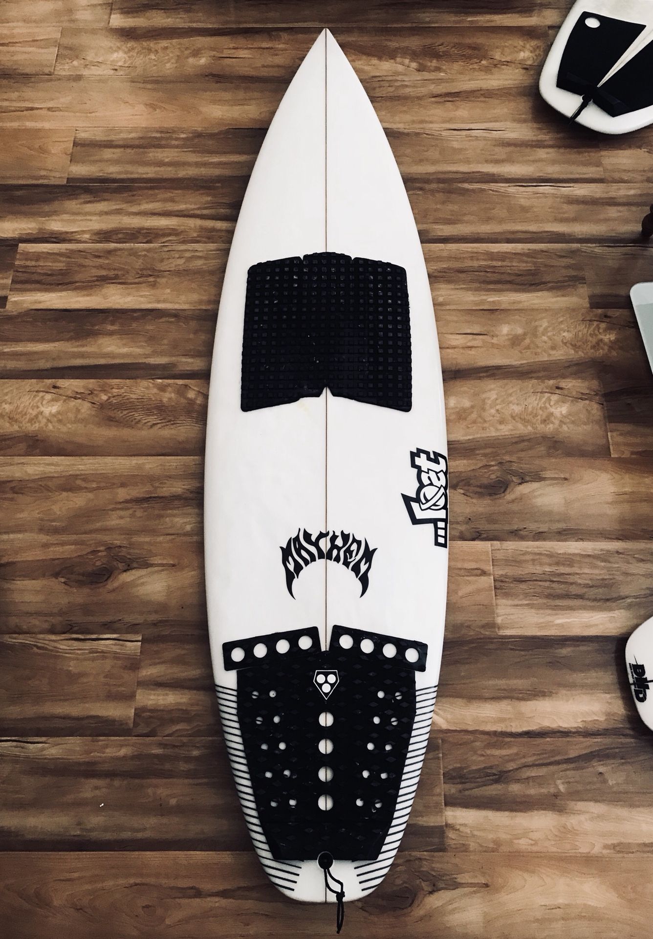 Lost Mayhem Driver model fcs2 fin system super clean white RFC RAINBOW ...