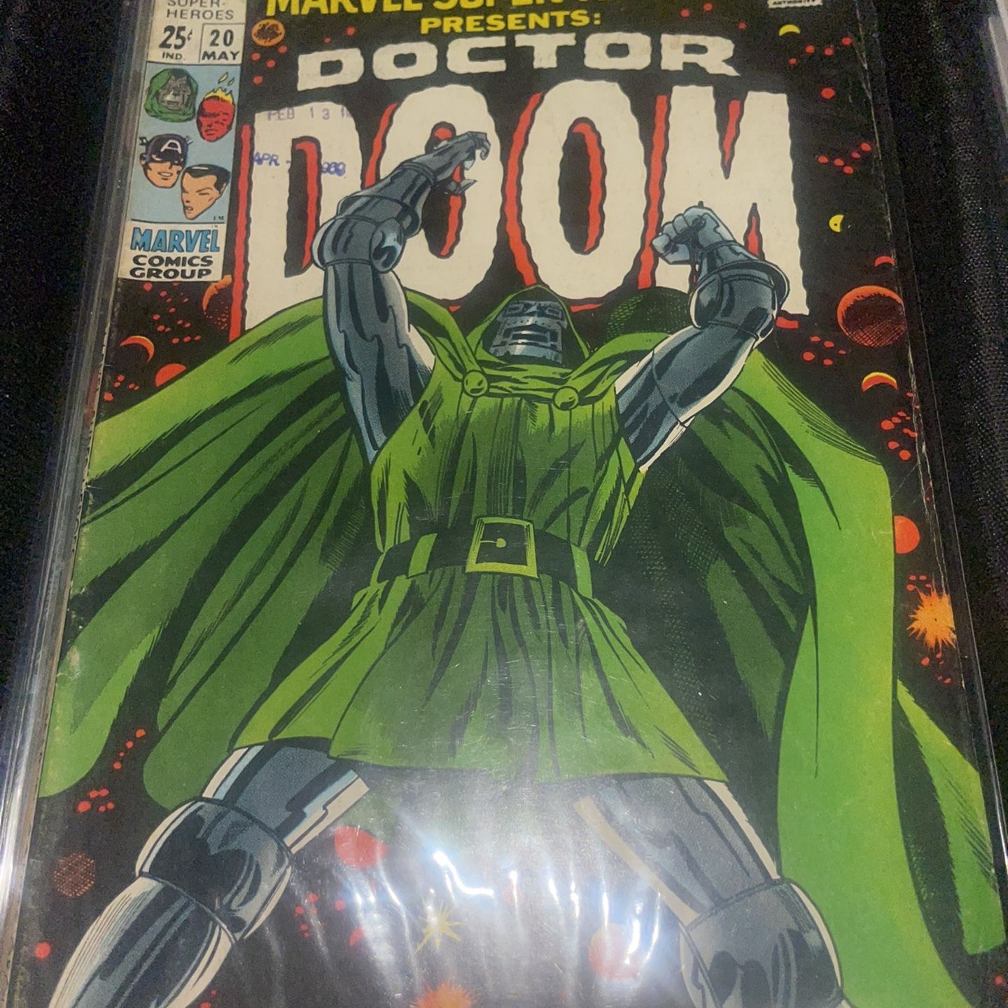 Superhero Doctor Doom