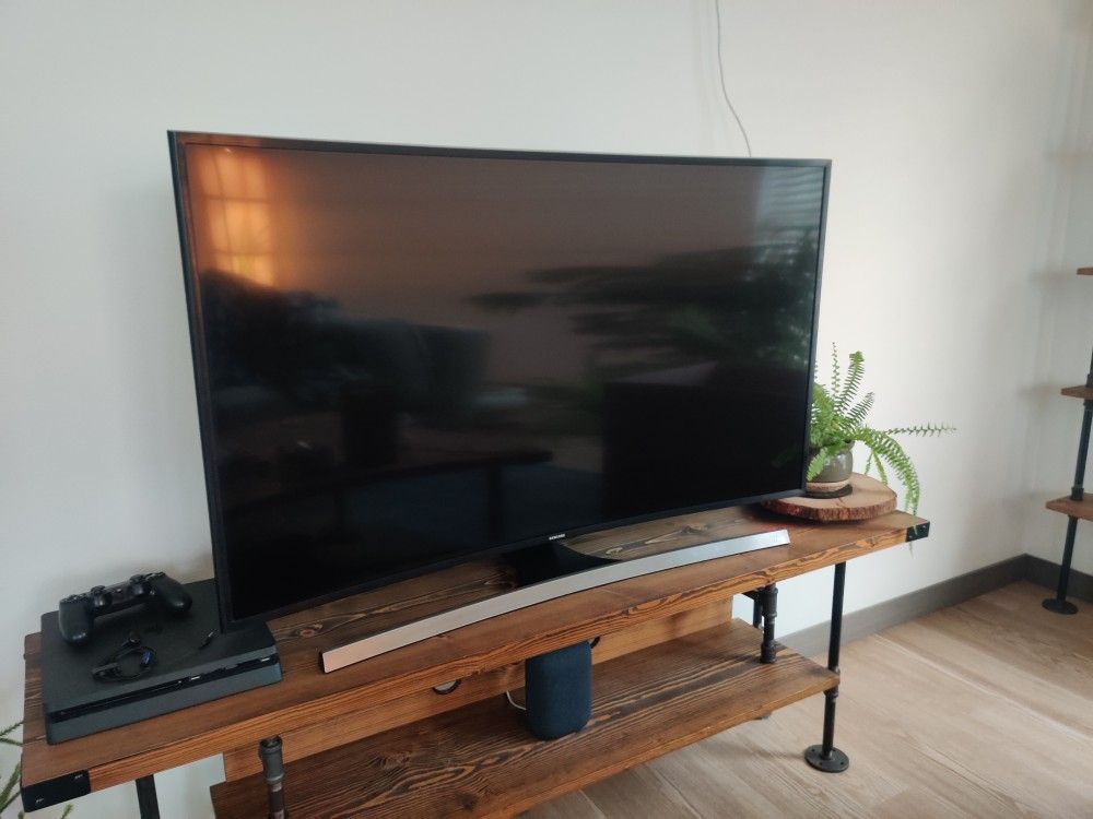 Samsung UN48JU6700 Curved 48-Inch 4K Ultra HD Smart LED TV (works great ...