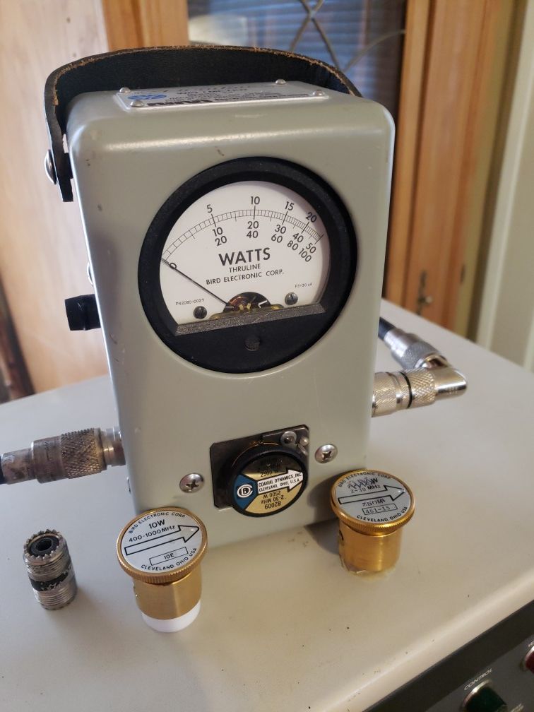 Ham or cb Radio BIRD 43 WATT METER PLUS SLUGS for Sale in Greenwood, IN ...