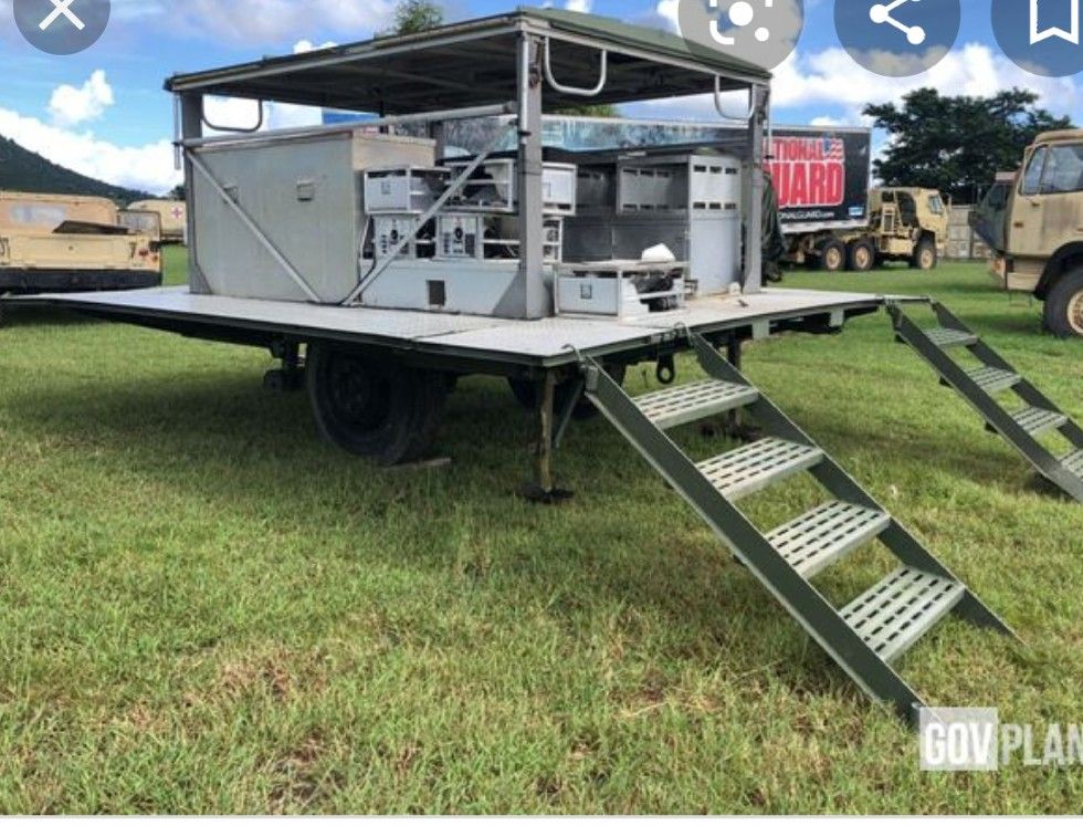 Military Kichen Field Trailer MKT- 85 for Sale in Tacoma, WA - OfferUp