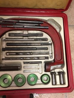 Valve Guide Cutter Reamer Liner Installation Tool Set Lisle 59000 ...