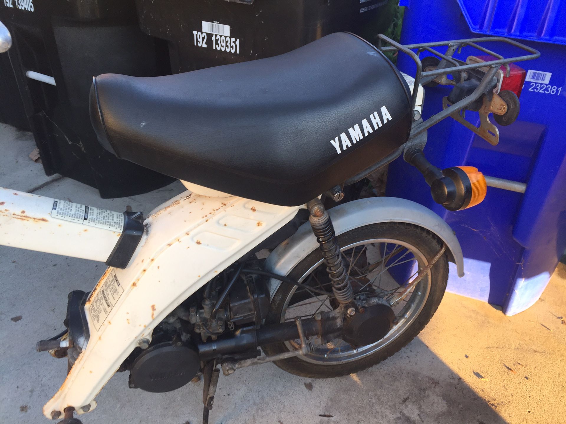 1981 Yamaha 50cc Scooter