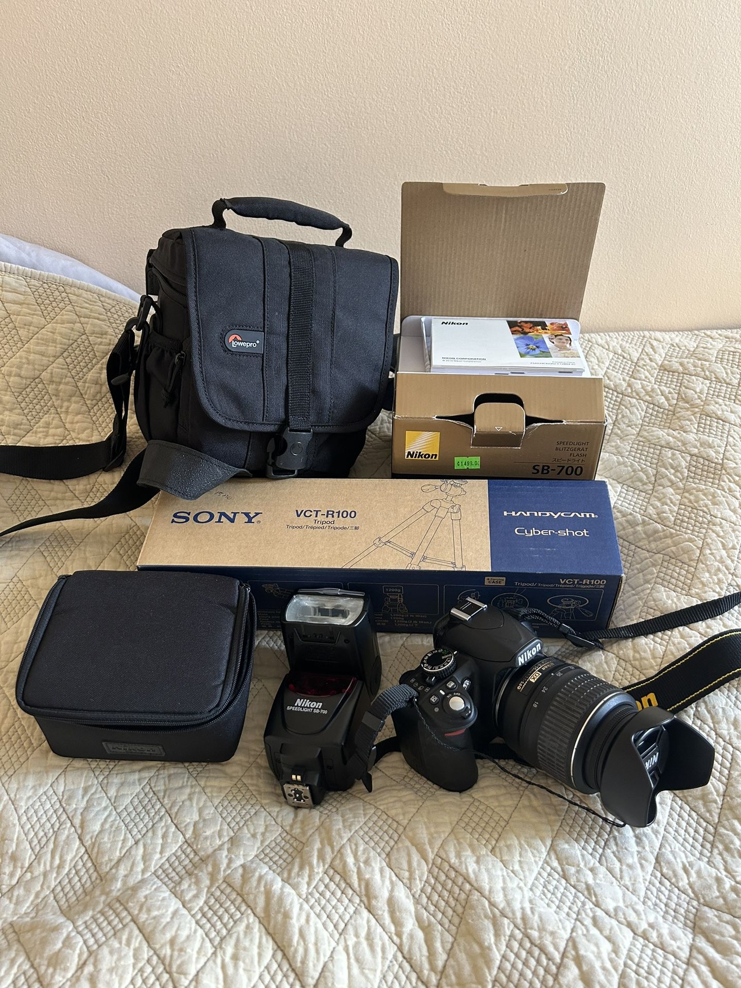 Nikon D3100 Complete Camera set for Sale in Buffalo Grove, IL - OfferUp