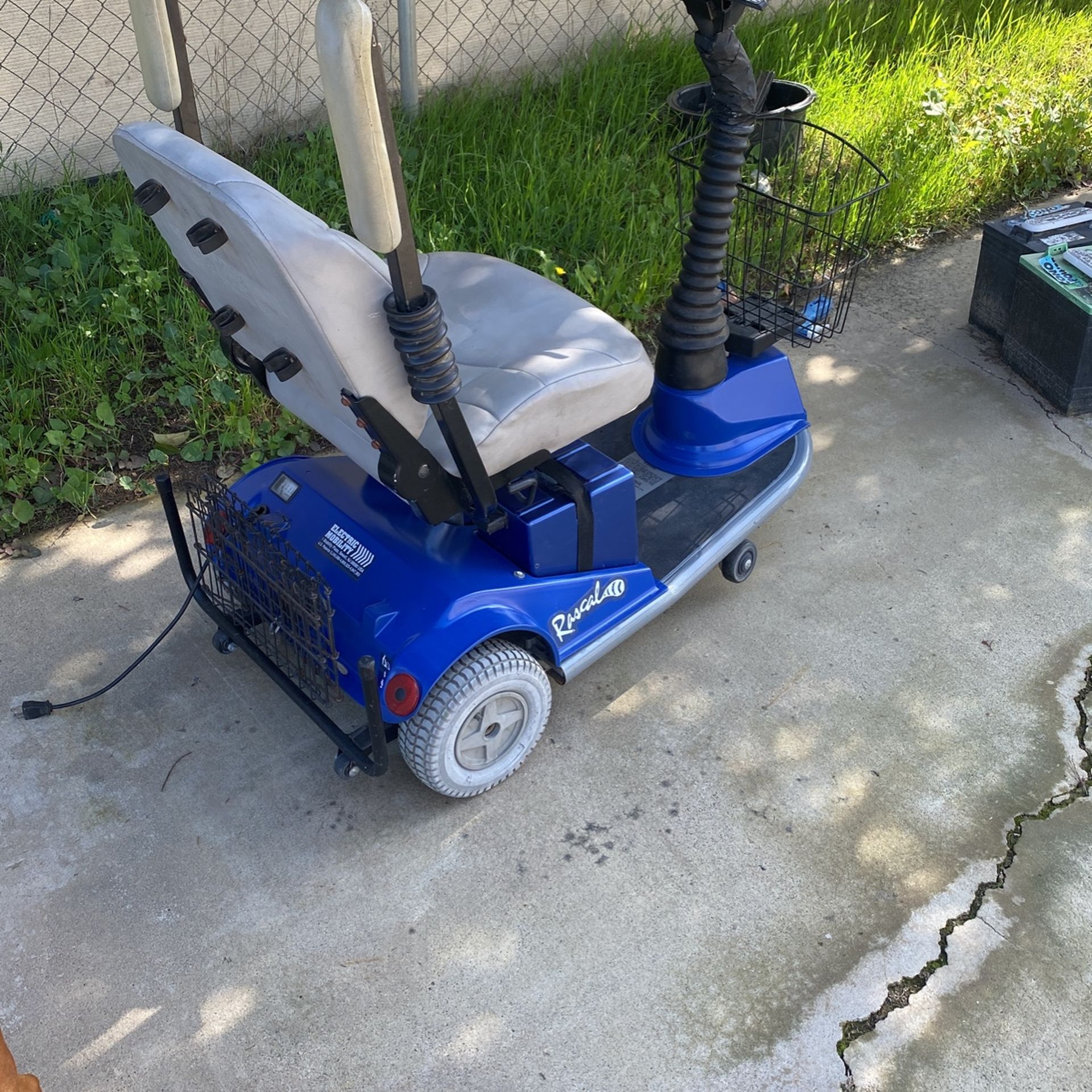 It Is A Rascal Three Wheel Scooter for Sale in Wildomar, CA - OfferUp
