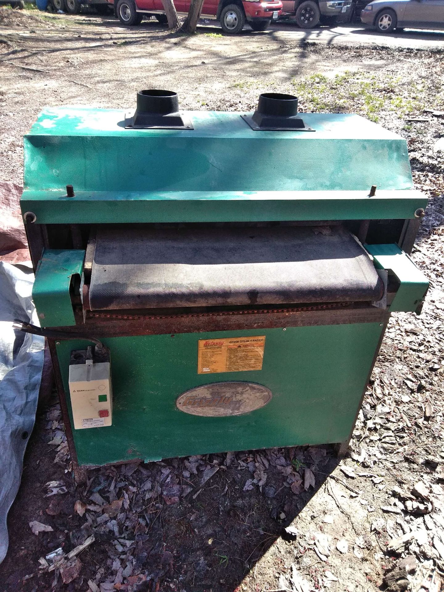 24 grizzly double drum belt sander for Sale in Chesterfield, VA - OfferUp