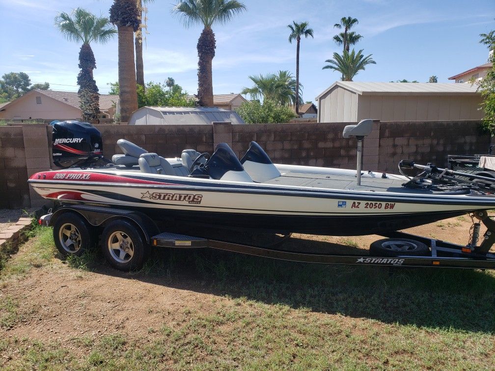 2004 Stratos 200 Pro Bass Boat for Sale in Phoenix, AZ - OfferUp
