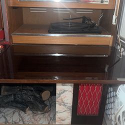 Antique 70s Record Player With Fake Fire (for Looks But Pretty ...