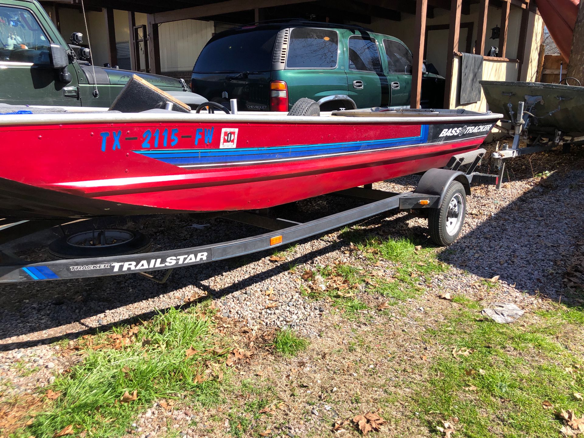 16ft bass tracker trailer for Sale in Dallas, TX - OfferUp