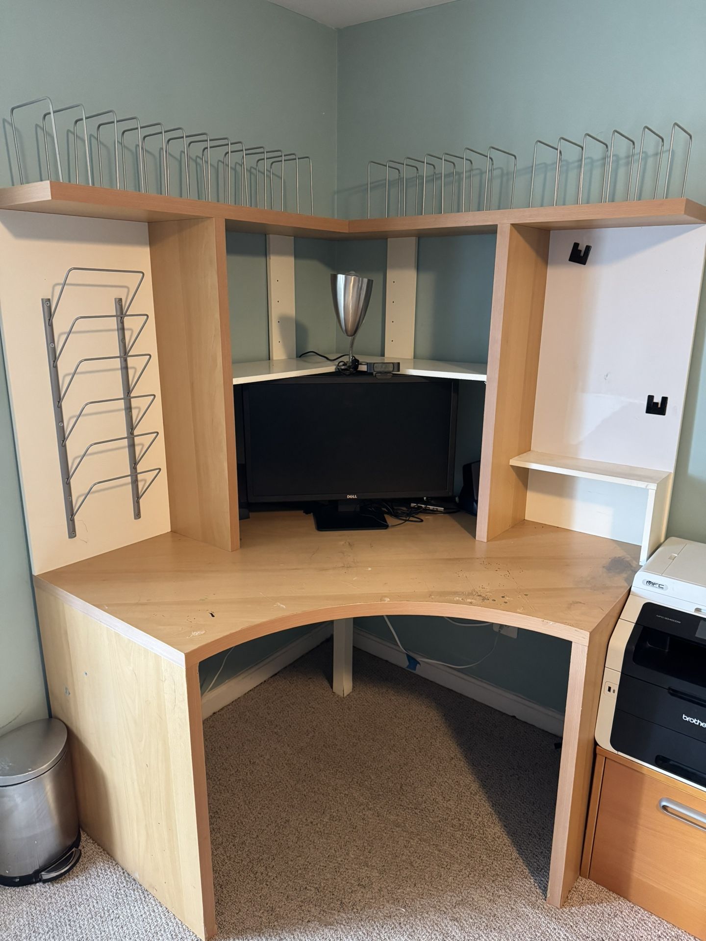 Corner Desk and Shelves Combo for Sale in Damascus, MD - OfferUp