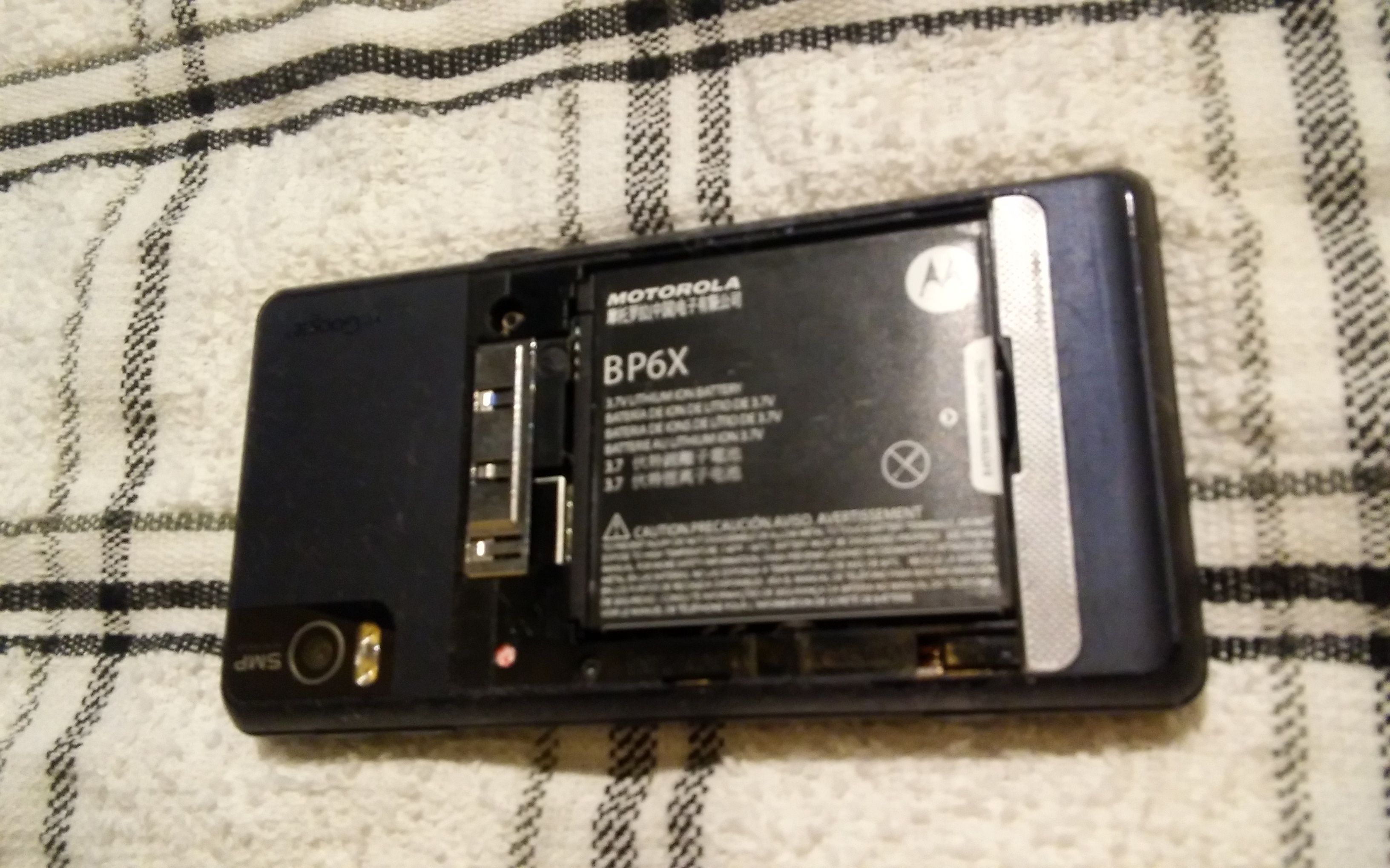 Motorola Droid 2 Bp6x Battery