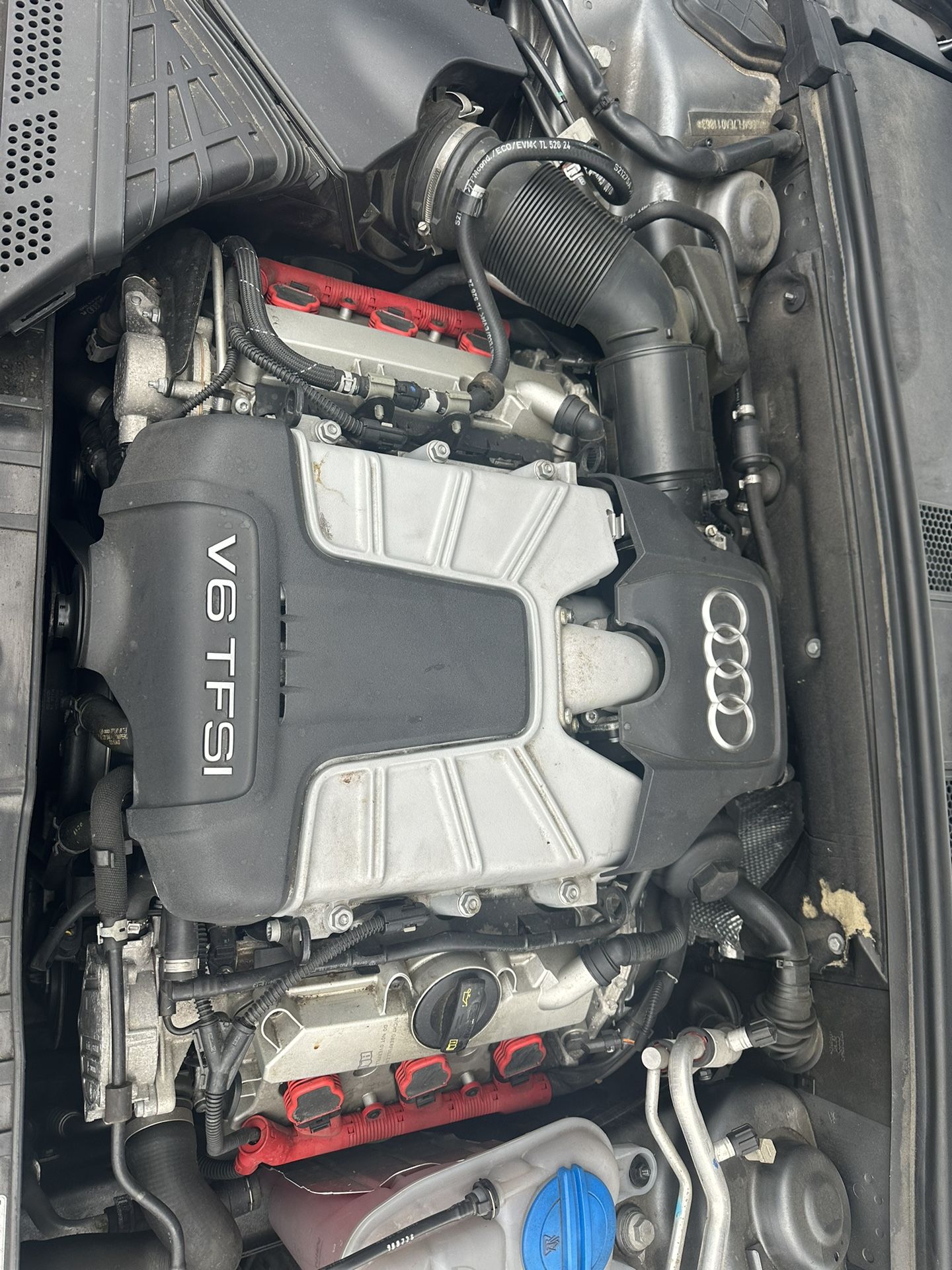 2012 Audi S4 3.0L V6 B8 90k Engine Motor OEM Supercharged COMPLETE ...