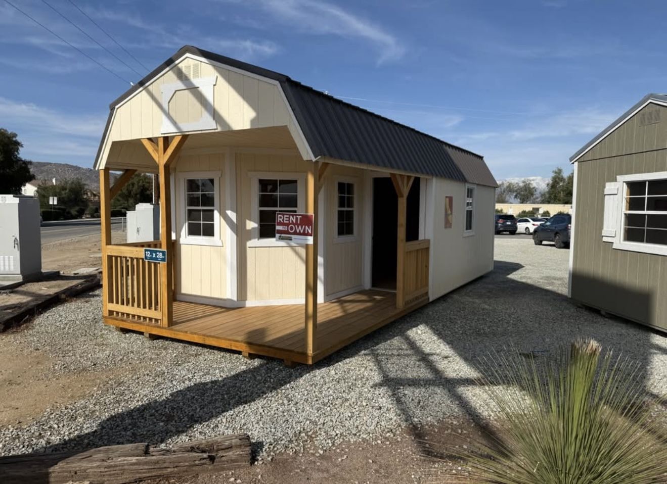 Old Hickory Deluxe Playhouse 12x28 Lofted Shed for Sale in Hemet, CA ...