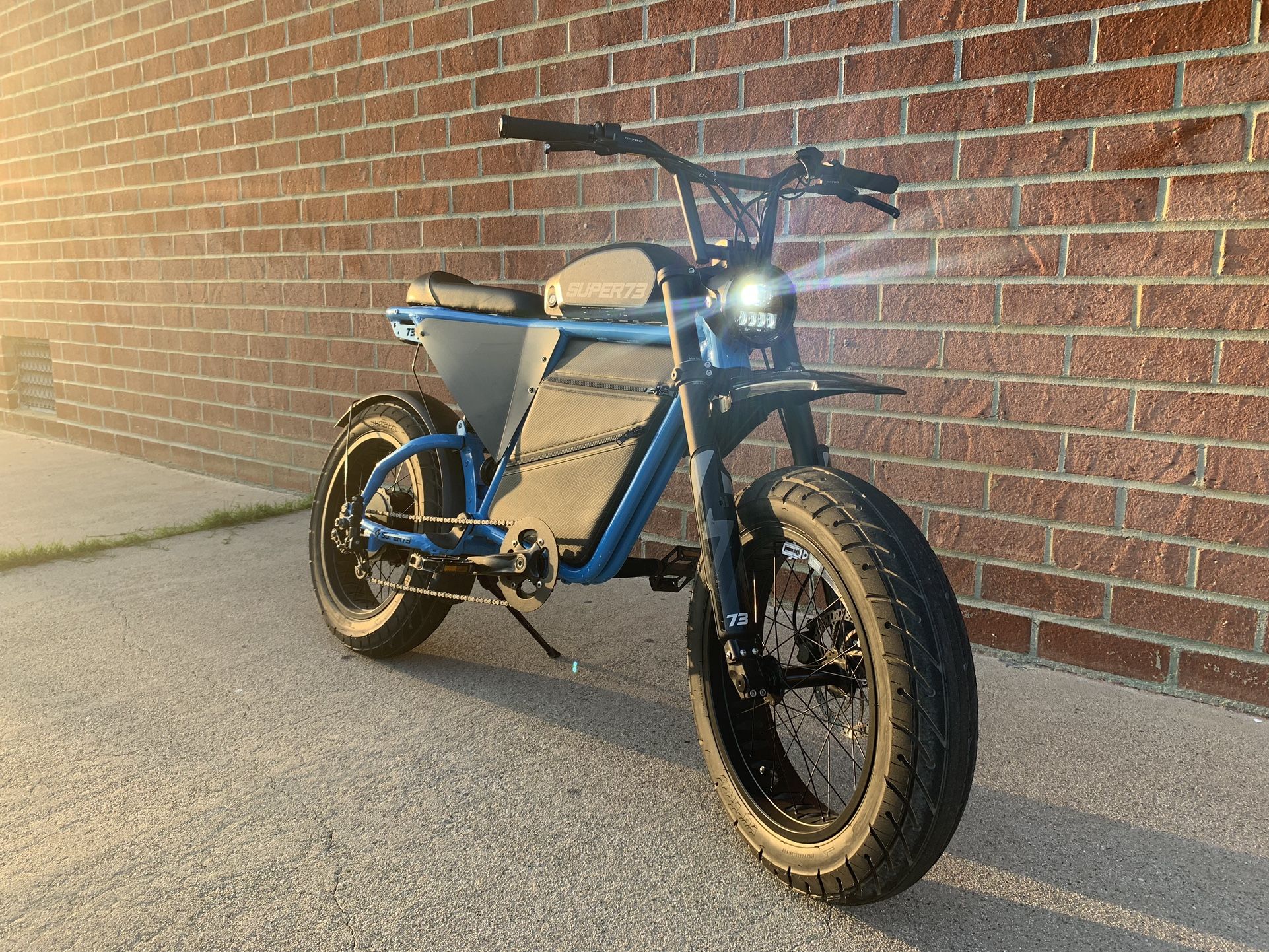 Super73 R Brooklyn Blu Tang RX Mojave With KJ Bag Frame for Sale in ...