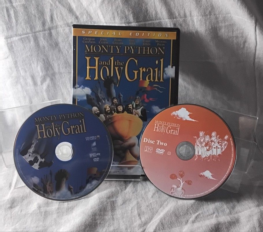 Monty Python and the Holy Grail Special Edition (DVD, 1975) for Sale in ...