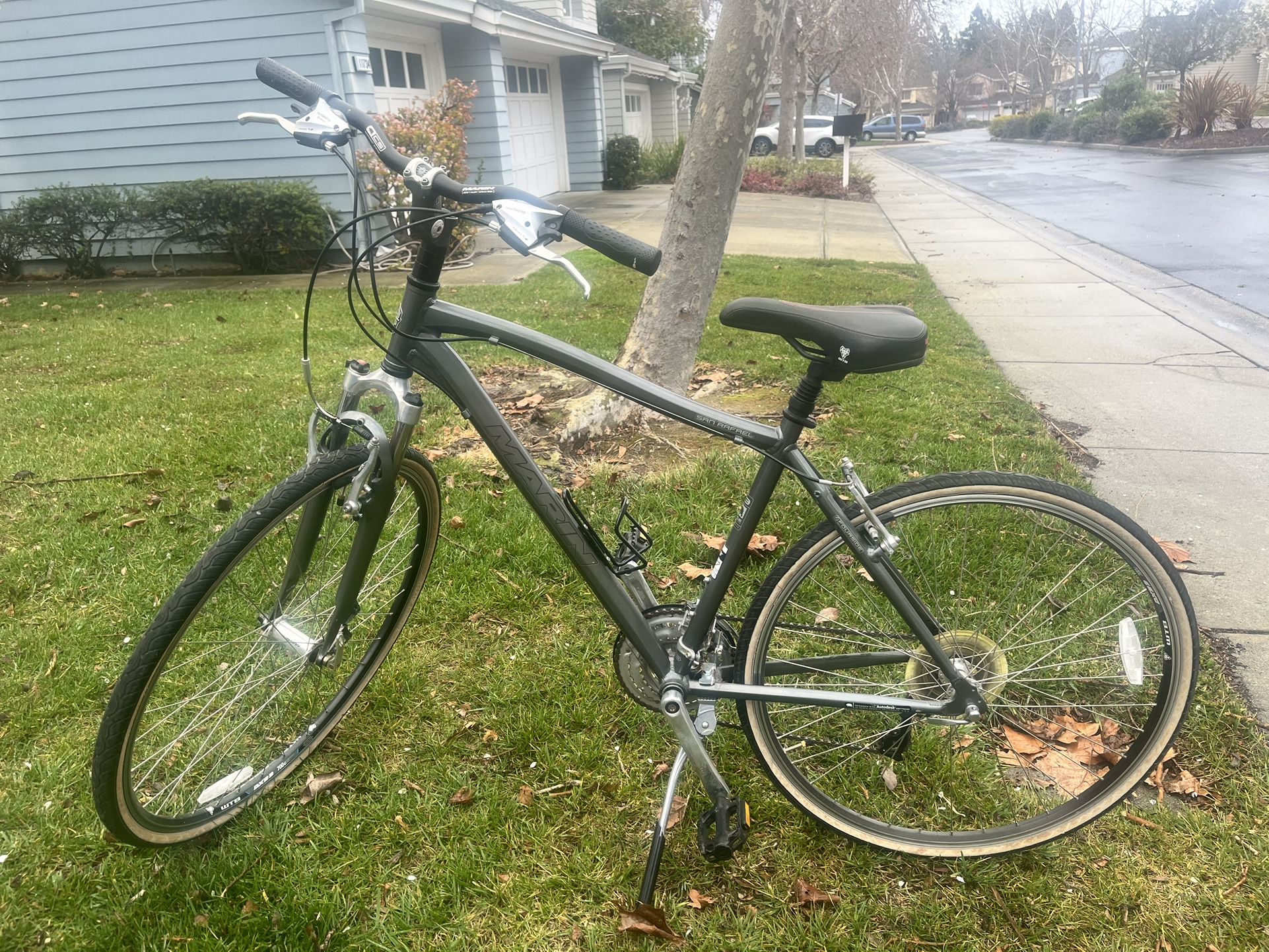 Marin San Rafael E3 Edge City Series 19 Inch Bike With 8 Speed Shimano ...