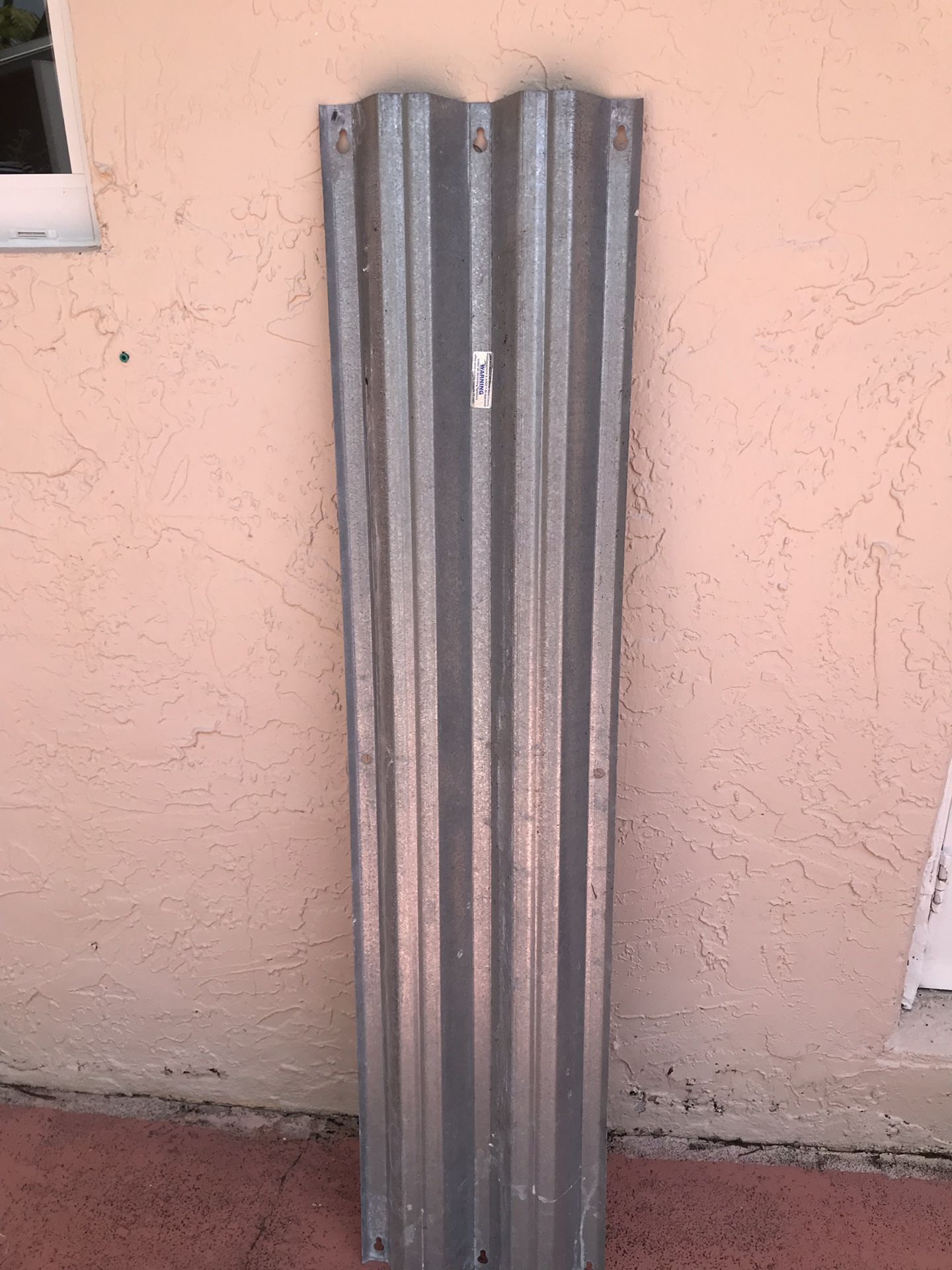 Metal Hurricane Shutters (9 panels for $90.) for Sale in Miami, FL ...