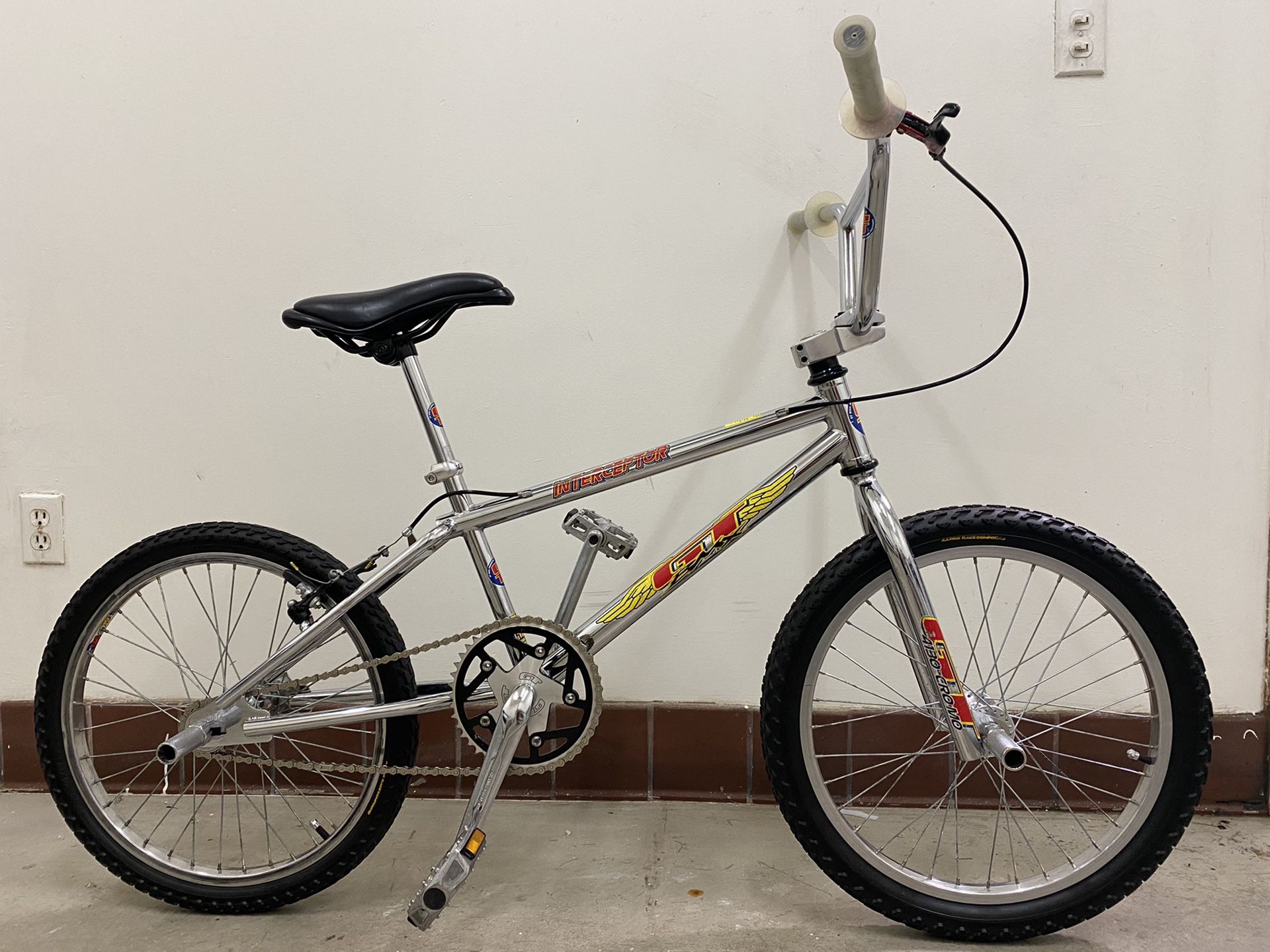 1996 GT Interceptor bmx bike GT bmx bike GT bike 4130 chromoly GT pegs gt bmx racing cr-Mo for ...