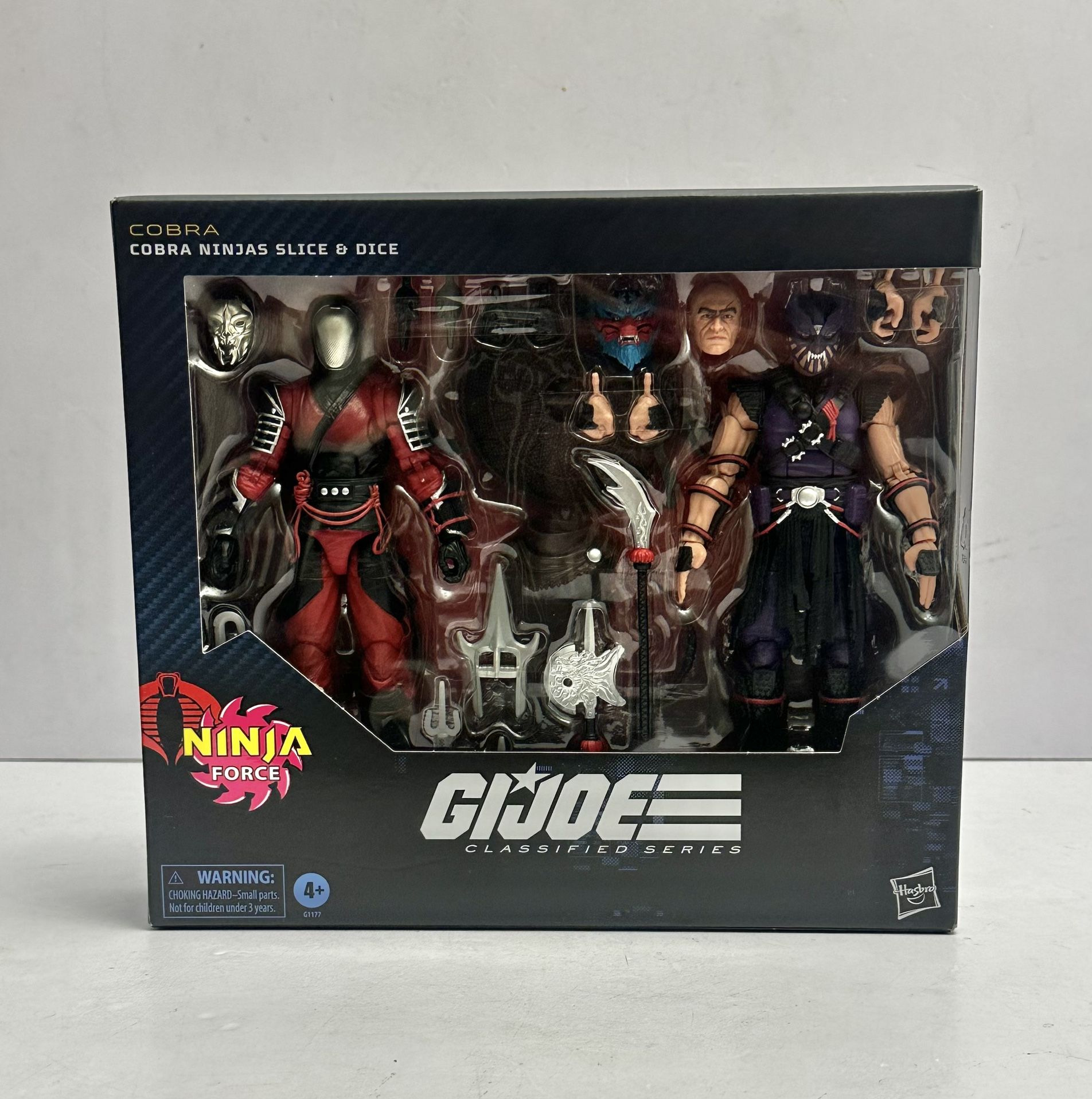 GI Joe Classified Ninja Force Cobra Ninja Slice And Dice for Sale in ...