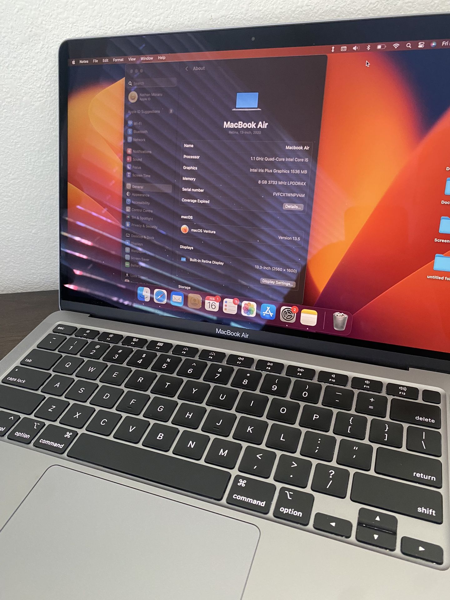 2020 MacBook Air for Sale in Covington, WA - OfferUp