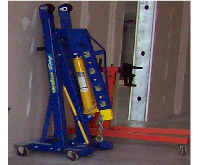 2 ton goodyear cherry inker with tilt crane hoist. for Sale in Folsom ...