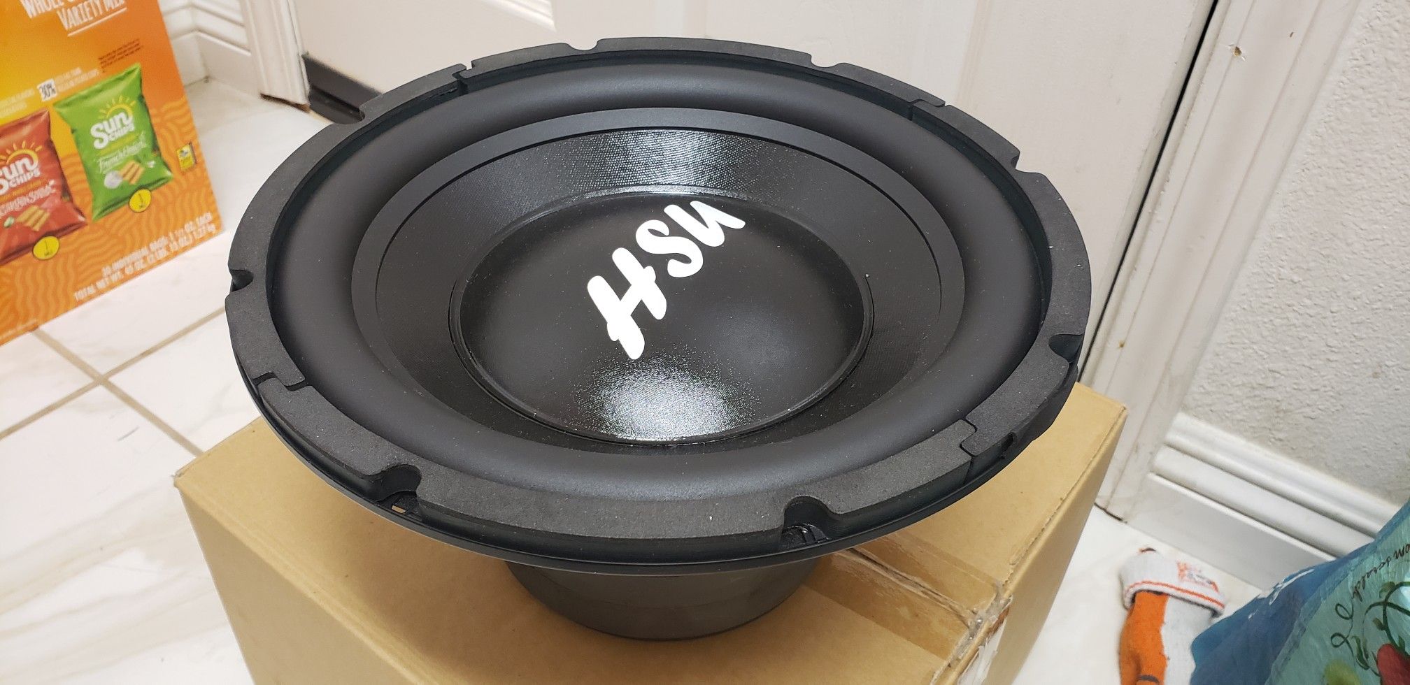 Hsu research car subwoofer 12 in ASW-1203 like new in original box for ...