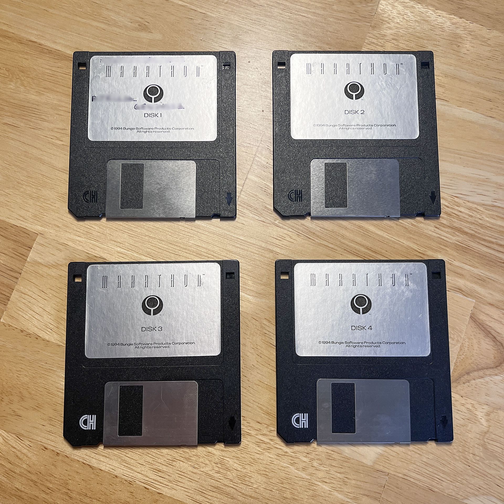 RARE Marathon 1 - Bungie Original Game for Mac - Floppy Disks for Sale ...