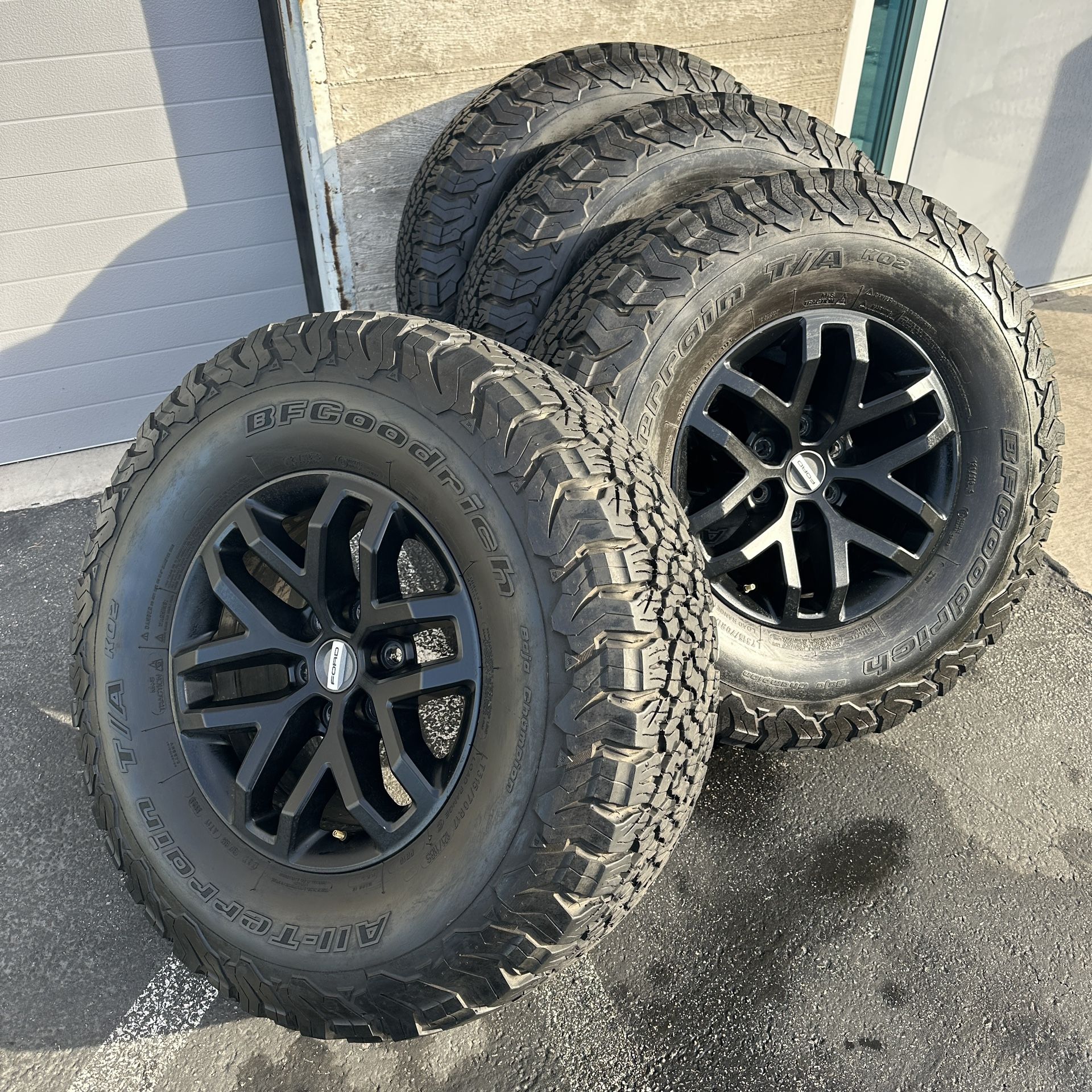 4pc Wheel & Tire Set Ford F-150 Raptor OEM Wheels With BF Goodrich ...